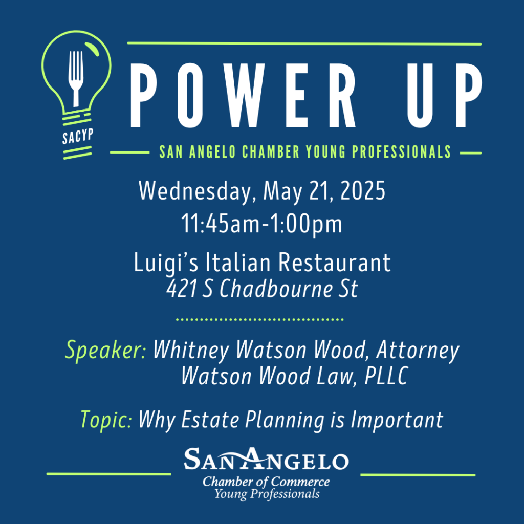 SACYP Power Up - San Angelo Chamber of Commerce